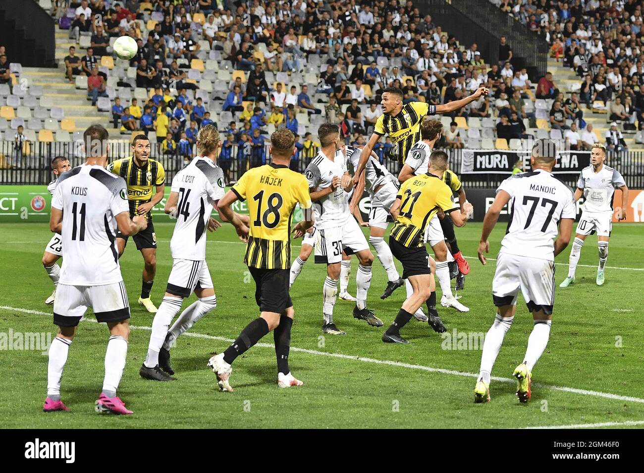 MARIBOR, Stadium Ljudski Vrt, 16-09-2021, Europa Conference League ...
