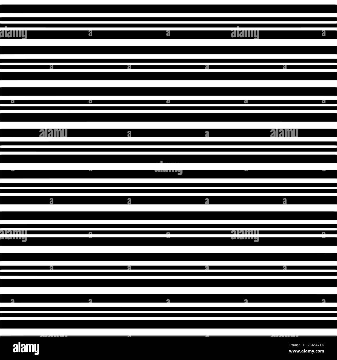 Narrow black-white horizontal lines. Striped seamless pattern, abstract ...