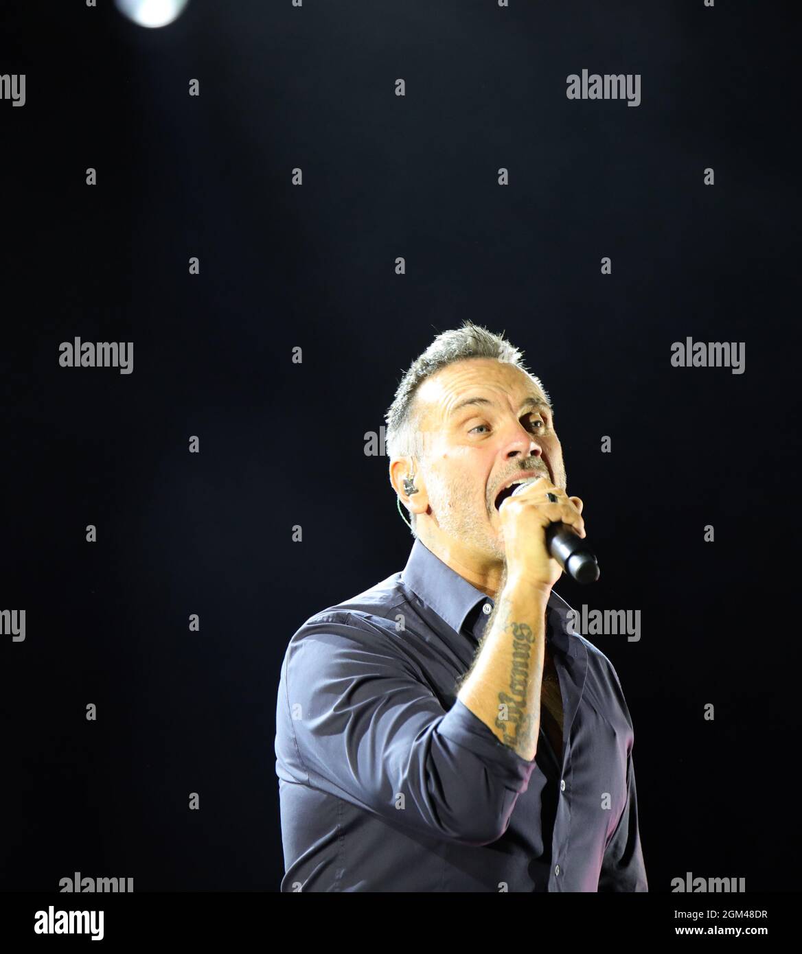 Vicenza, VI, Italy - September 13, 2021: NEK a very famous italian ...