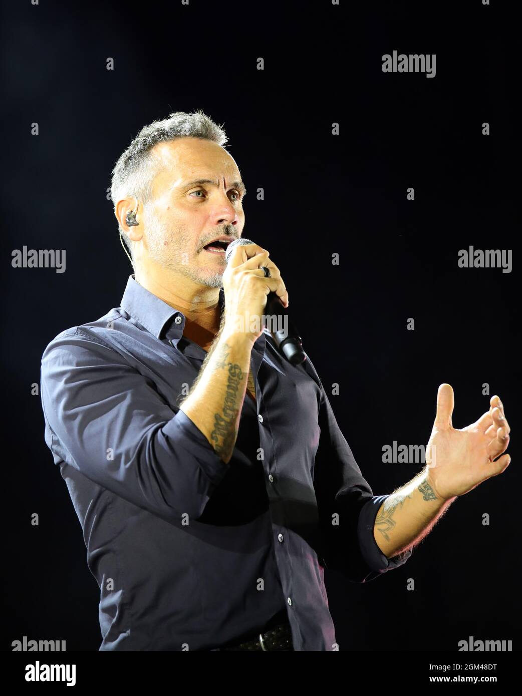 Vicenza, VI, Italy - September 13, 2021: NEK a very famous italian ...