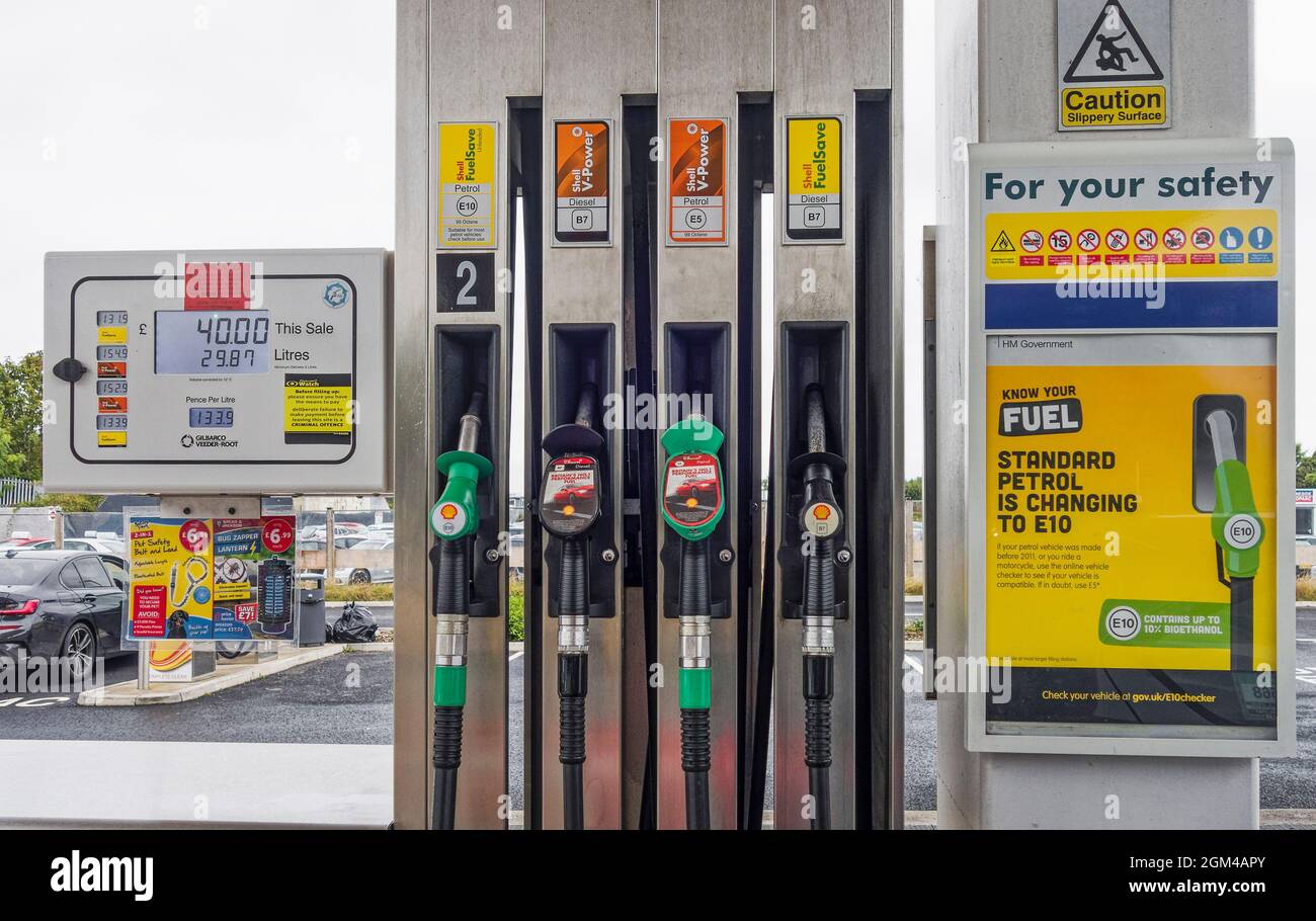 Ethanol e10 fuel hi-res stock photography and images - Alamy