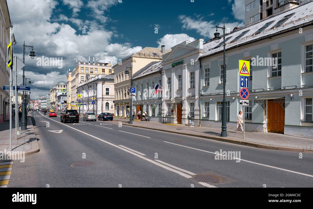 Sretenka street in moscow hi-res stock photography and images - Alamy