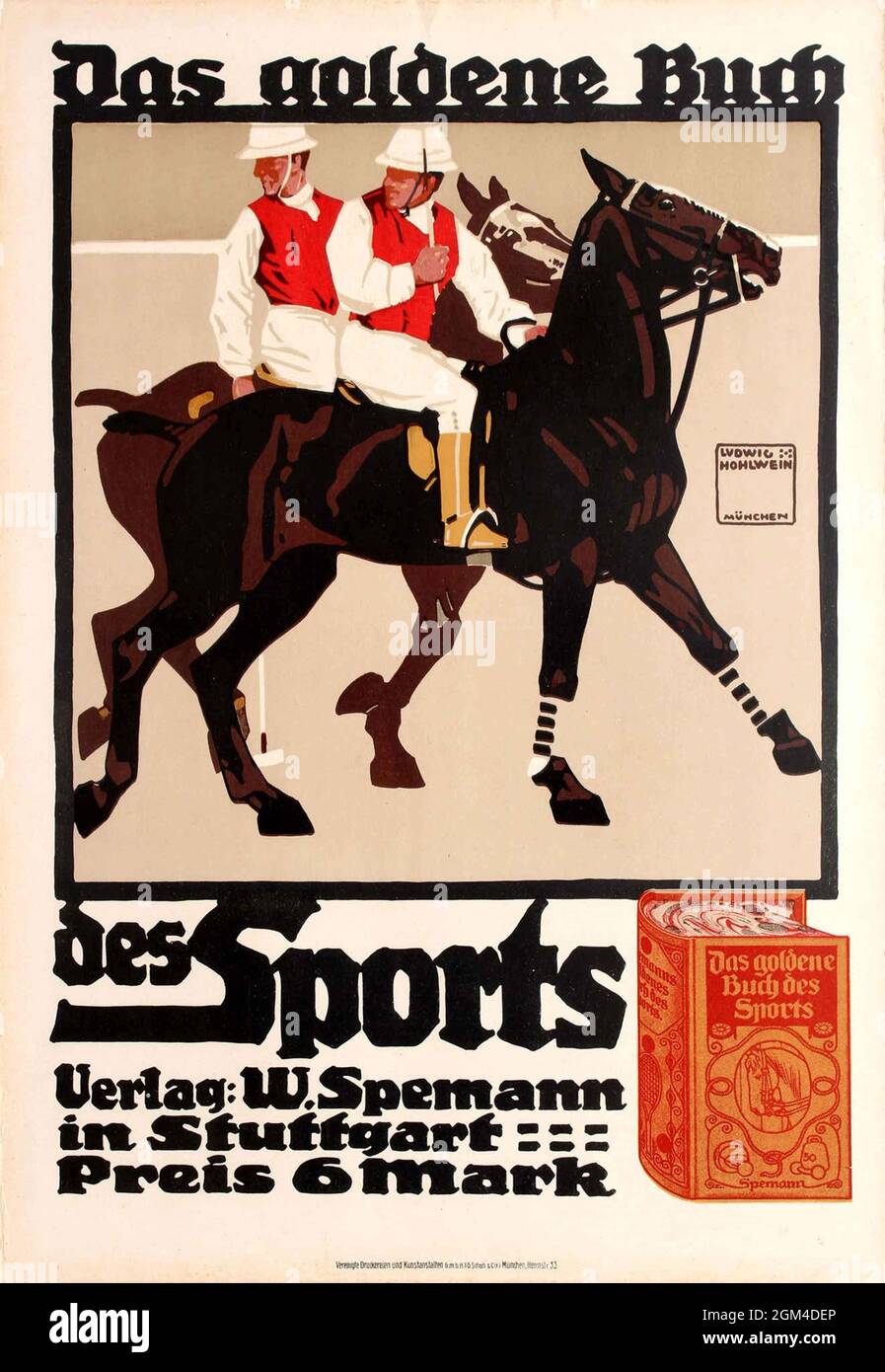 German sports poster hi-res stock photography and images - Alamy