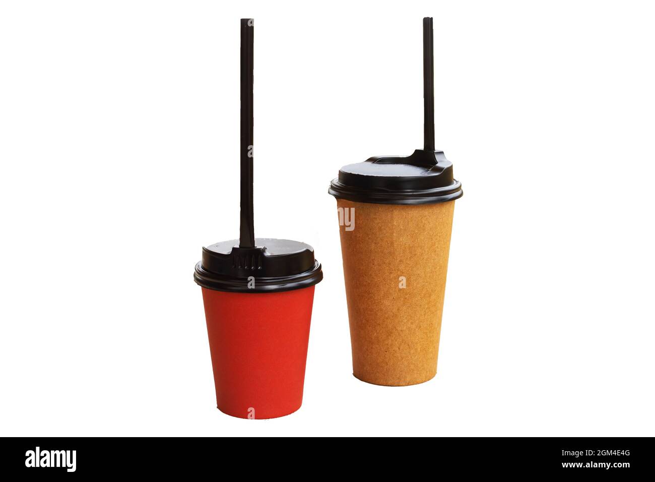 Coffee go concept cups Cut Out Stock Images & Pictures - Alamy