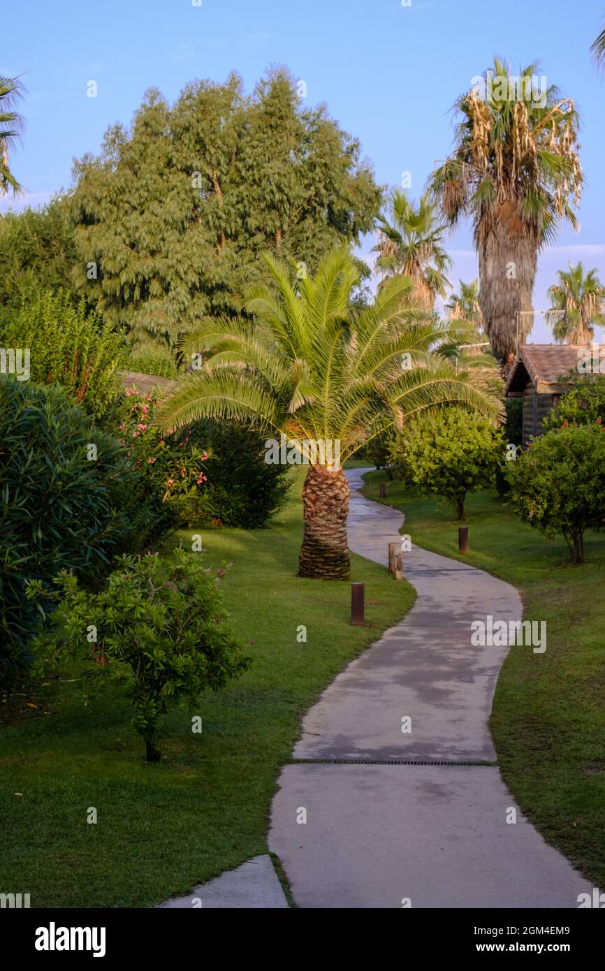 Resort walkway hi-res stock photography and images - Alamy
