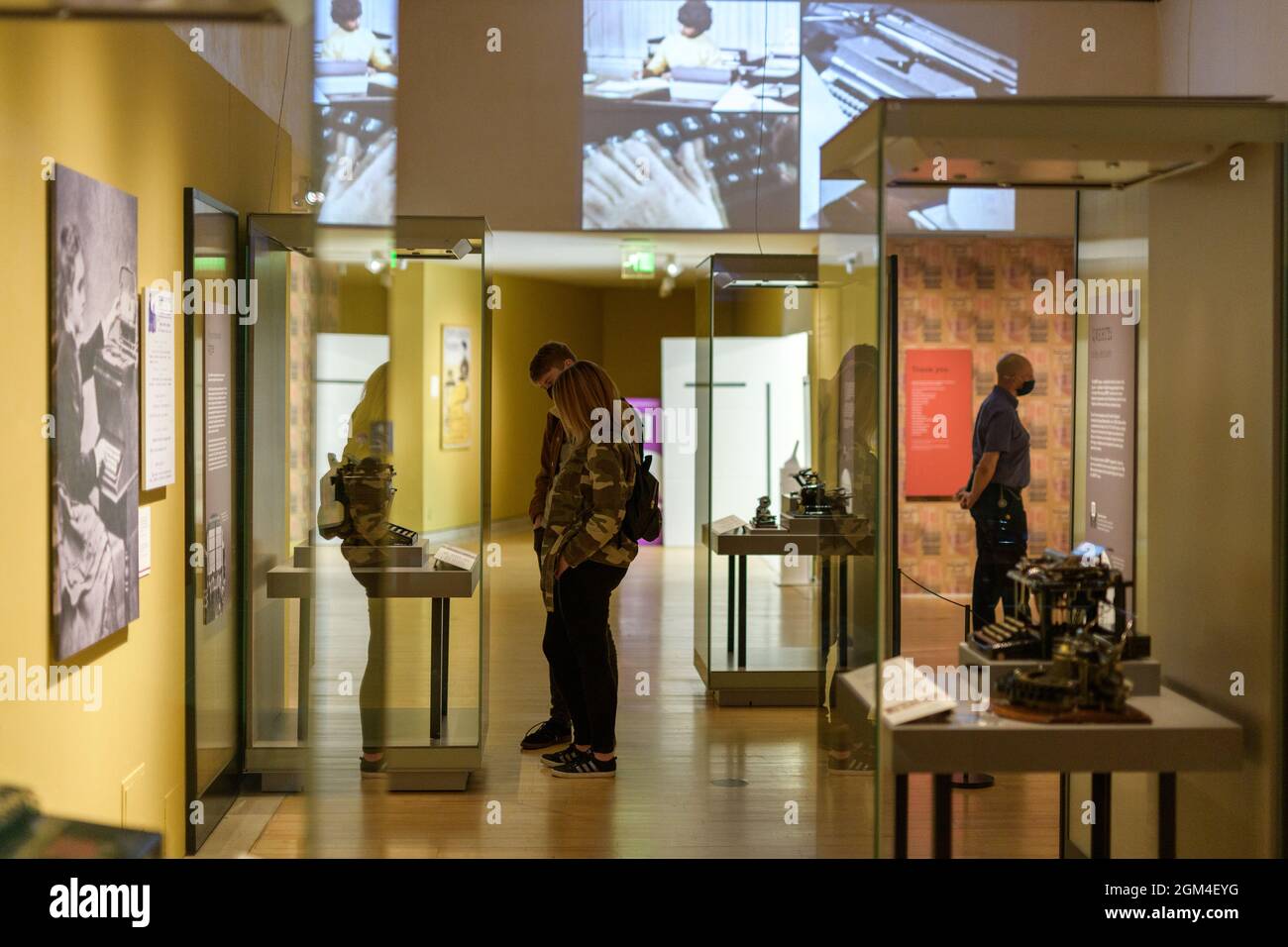 Edinburgh, Scotland. Thu 16 September 2021. The Typewriter Revolution ...