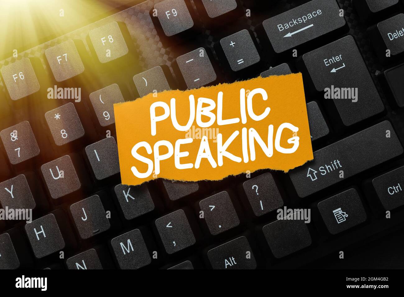 Text showing inspiration Public Speaking. Word Written on art of ...