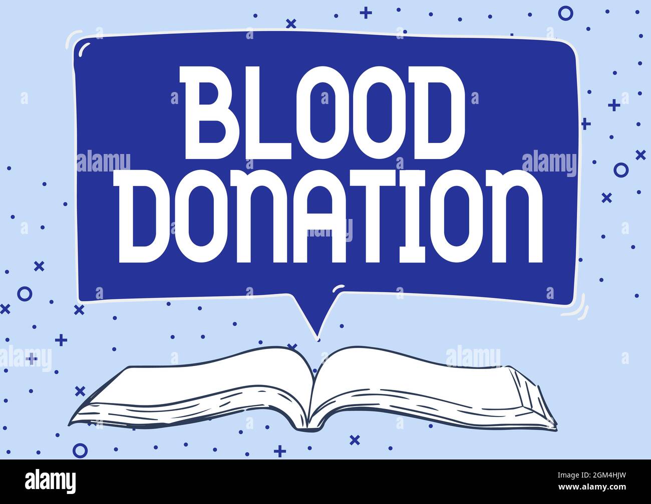 Hand writing sign Blood Donation. Business overview Process of ...