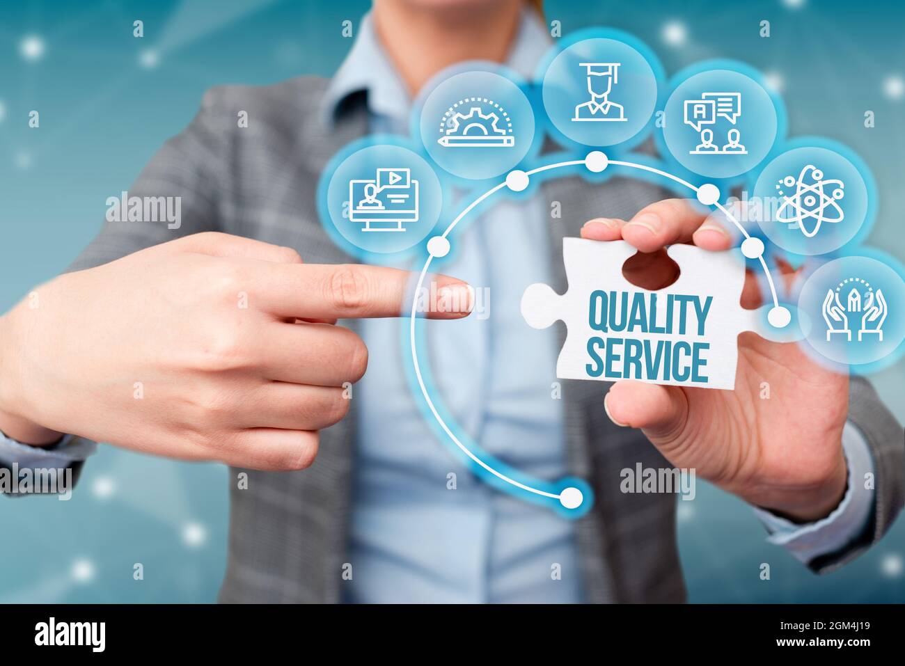 Inspiration showing sign Quality Service. Concept meaning delivered ...
