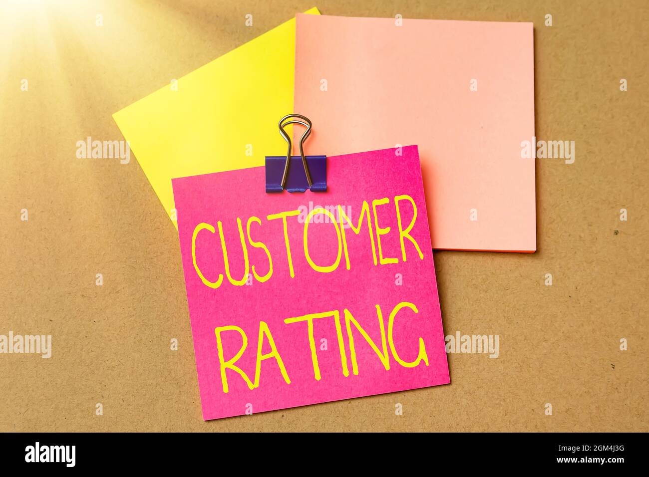 Text sign showing Customer Rating. Concept meaning gauge the customer ...