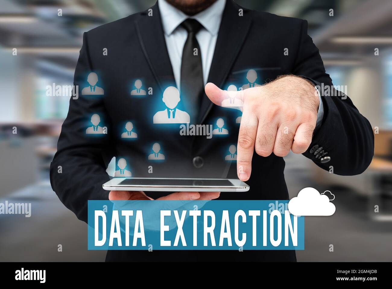 Handwriting text Data Extraction. Conceptual photo act or process of ...