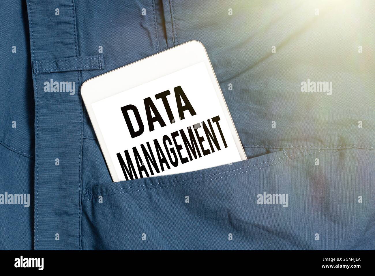 Inspiration showing sign Data Management. Word Written on disciplines related to managing data ...