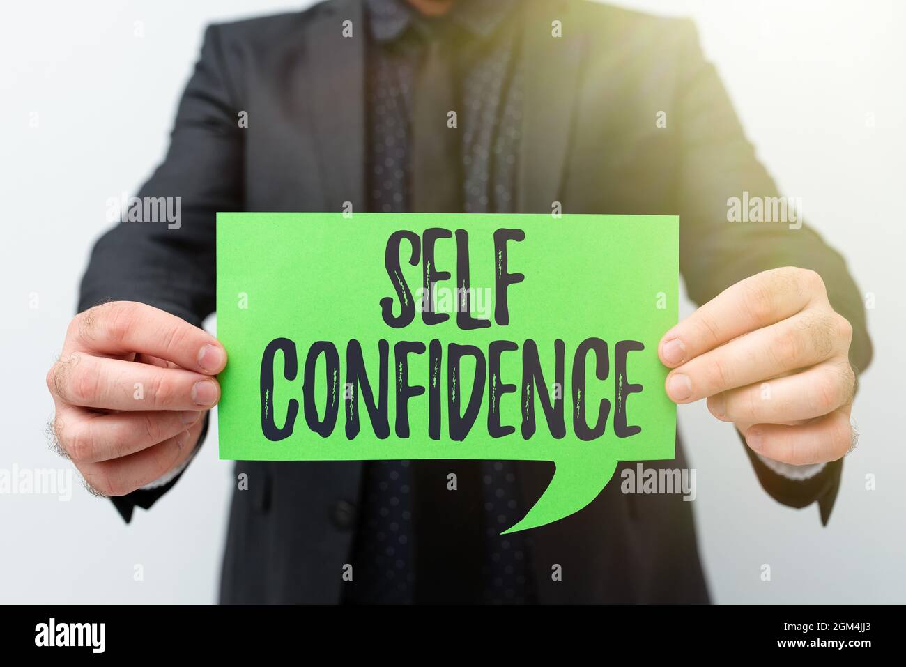 Conceptual display Self Confidence. Internet Concept a feeling of trust ...