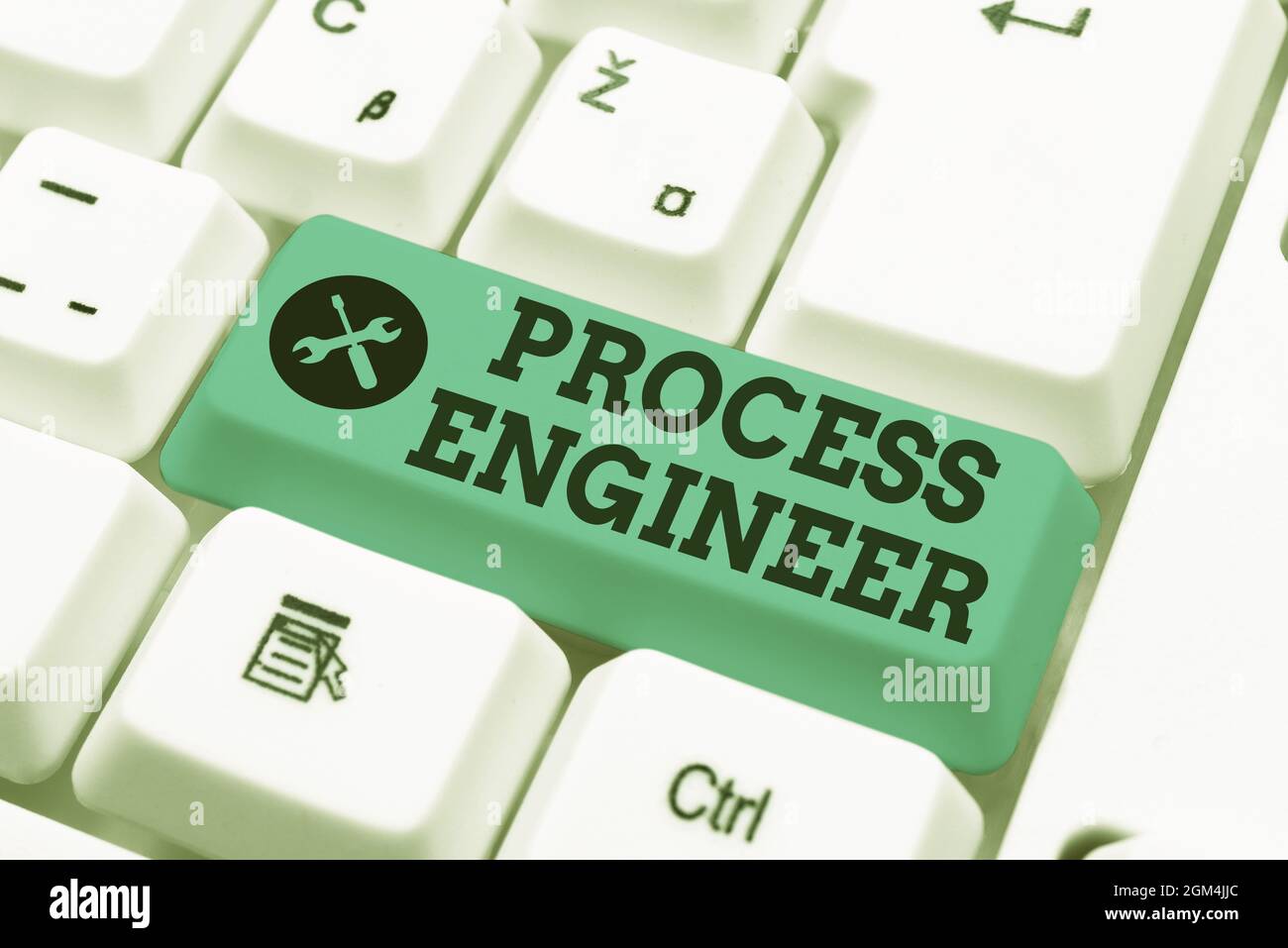 Hand writing sign Process Engineer. Business idea responsible for ...