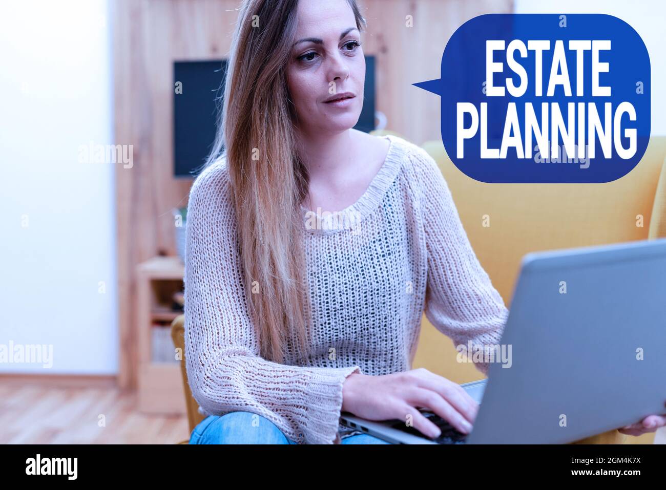 Sign Displaying Estate Planning Word Written On Preparation Of Tasks That Manage An Individual