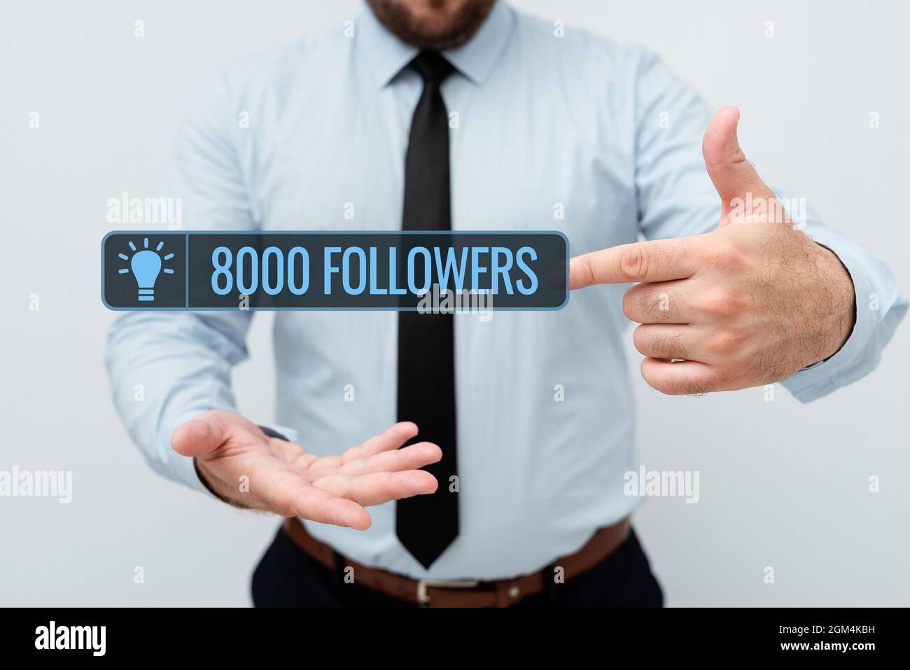 Text caption presenting 8000 Followers. Business idea number of ... Text caption presenting 8000 Followers. Business idea number of ...