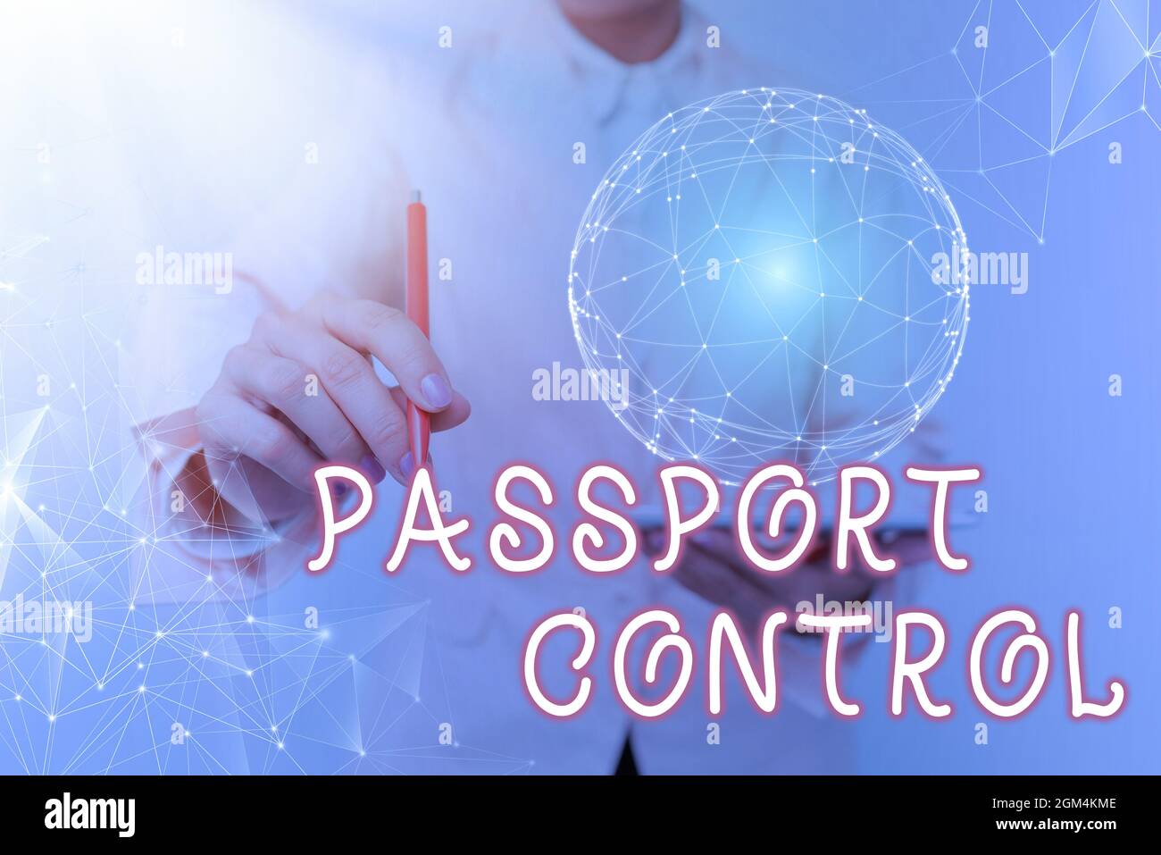 Inspiration showing sign Passport Control. Internet Concept the area in ...