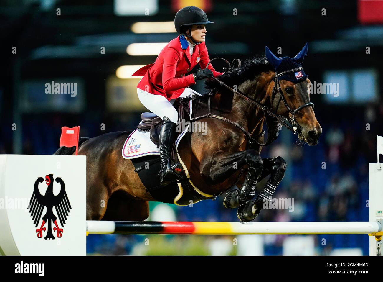 Aachen, Germany. 16th Sep, 2021. CHIO, Jumping, Nations' Cup: The show ...