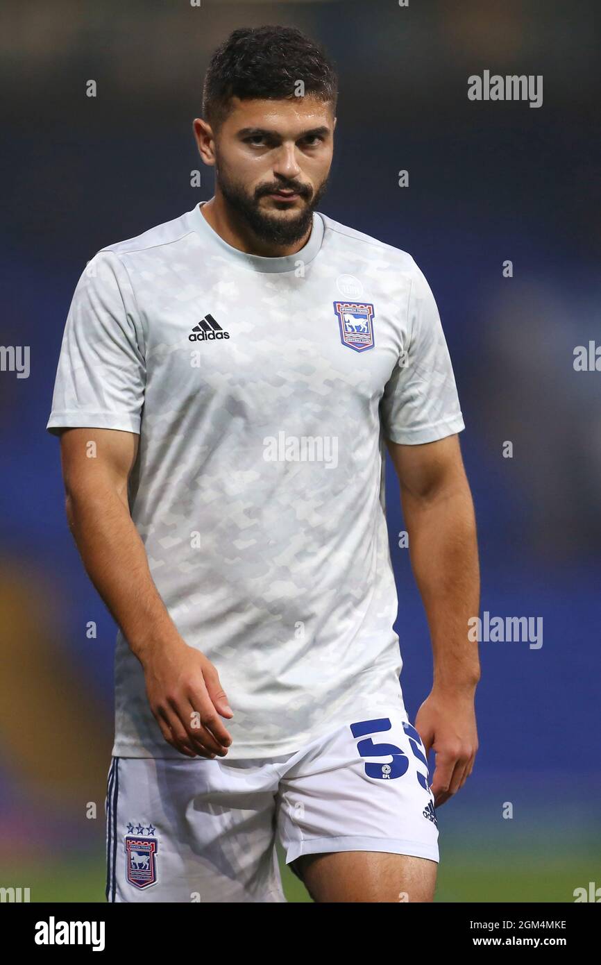 Sam Morsy of Ipswich Town is seen during the warm up - Ipswich Town v ...