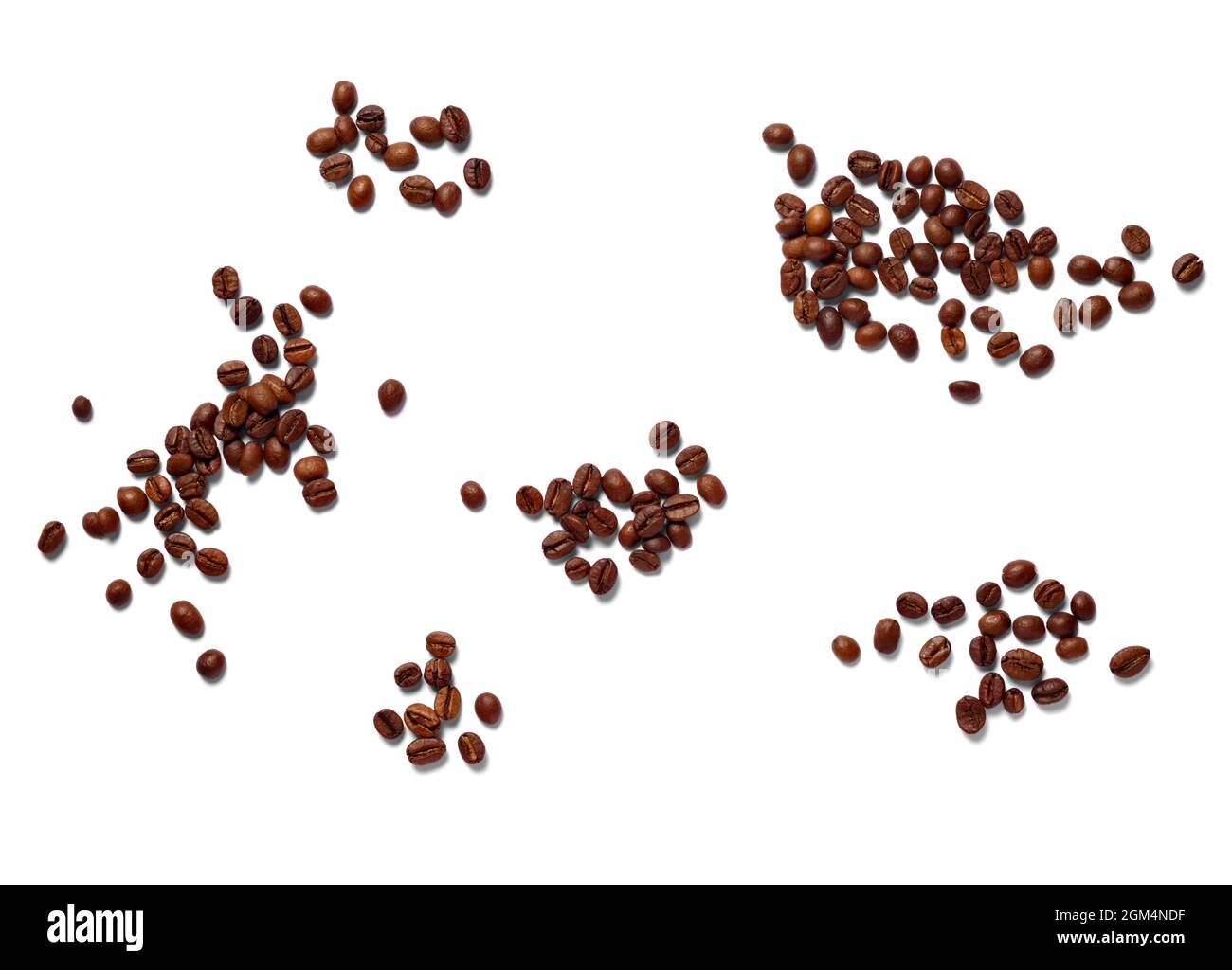 coffee bean brown roasted caffeine espresso seed Stock Photo - Alamy
