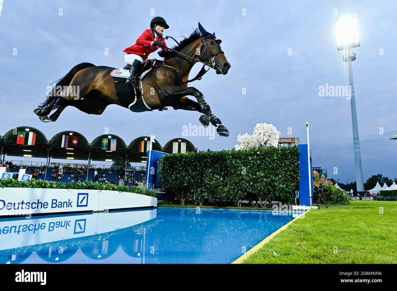 Aachen, Germany. 16th Sep, 2021. CHIO, Jumping, Nations' Cup: The show ...