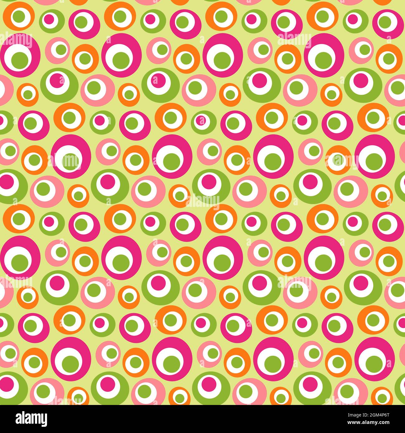 Pattern with abstract multicolored circles. Vector drawing Stock Vector ...