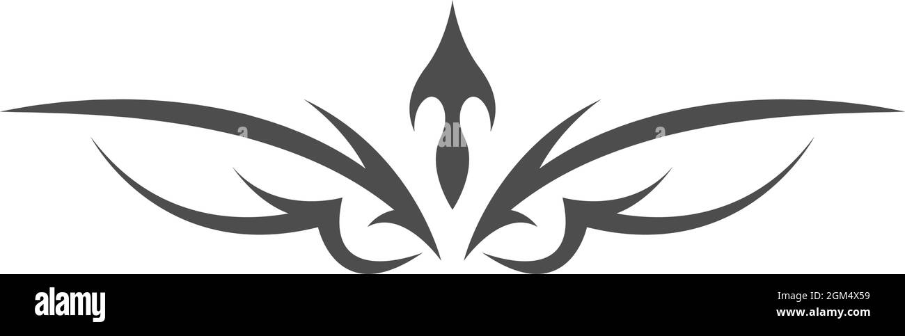 Tattoo icon logo design template vector Stock Vector Image & Art - Alamy