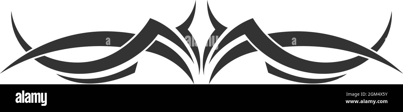 Tattoo icon logo design template vector Stock Vector Image & Art - Alamy