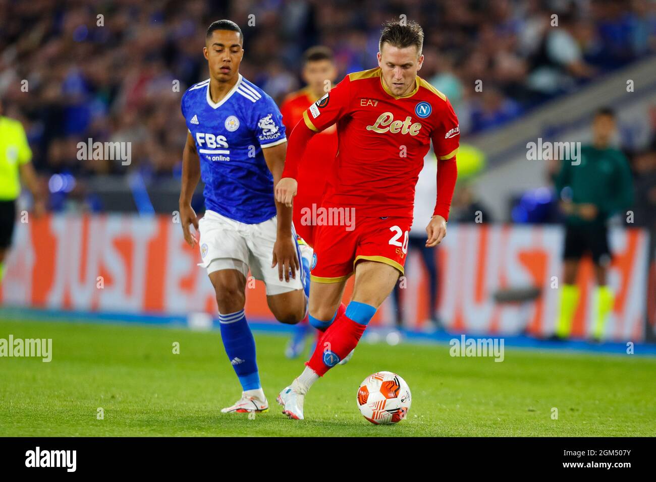 King Power, Leicester, UK. 16th Sep, 2021. UEFA Europa League Football ...