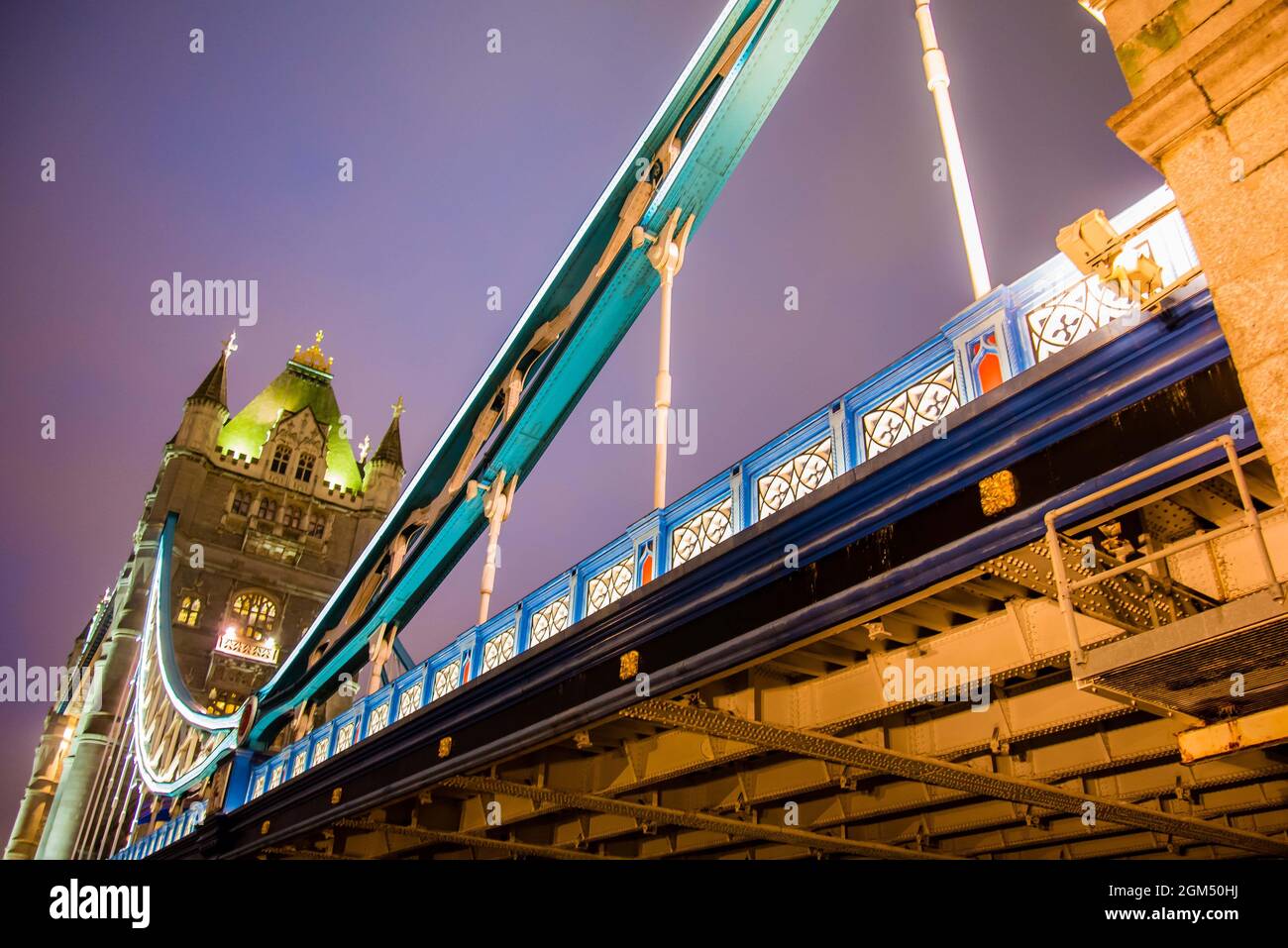 Architecture underneath Tower Bridge in London UK Stock Photo - Alamy