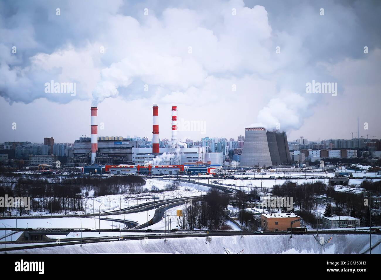 Environmental problem of environmental pollution and air in large ...