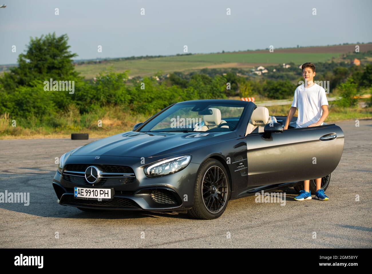 Boy mercedes driver hi-res stock photography and images - Alamy
