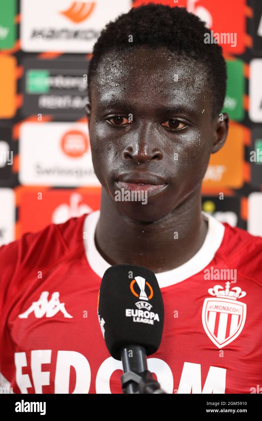 Monaco, Monaco. 16th Sep, 2021. Winning goalscorer Krepin Diatta of AS ...