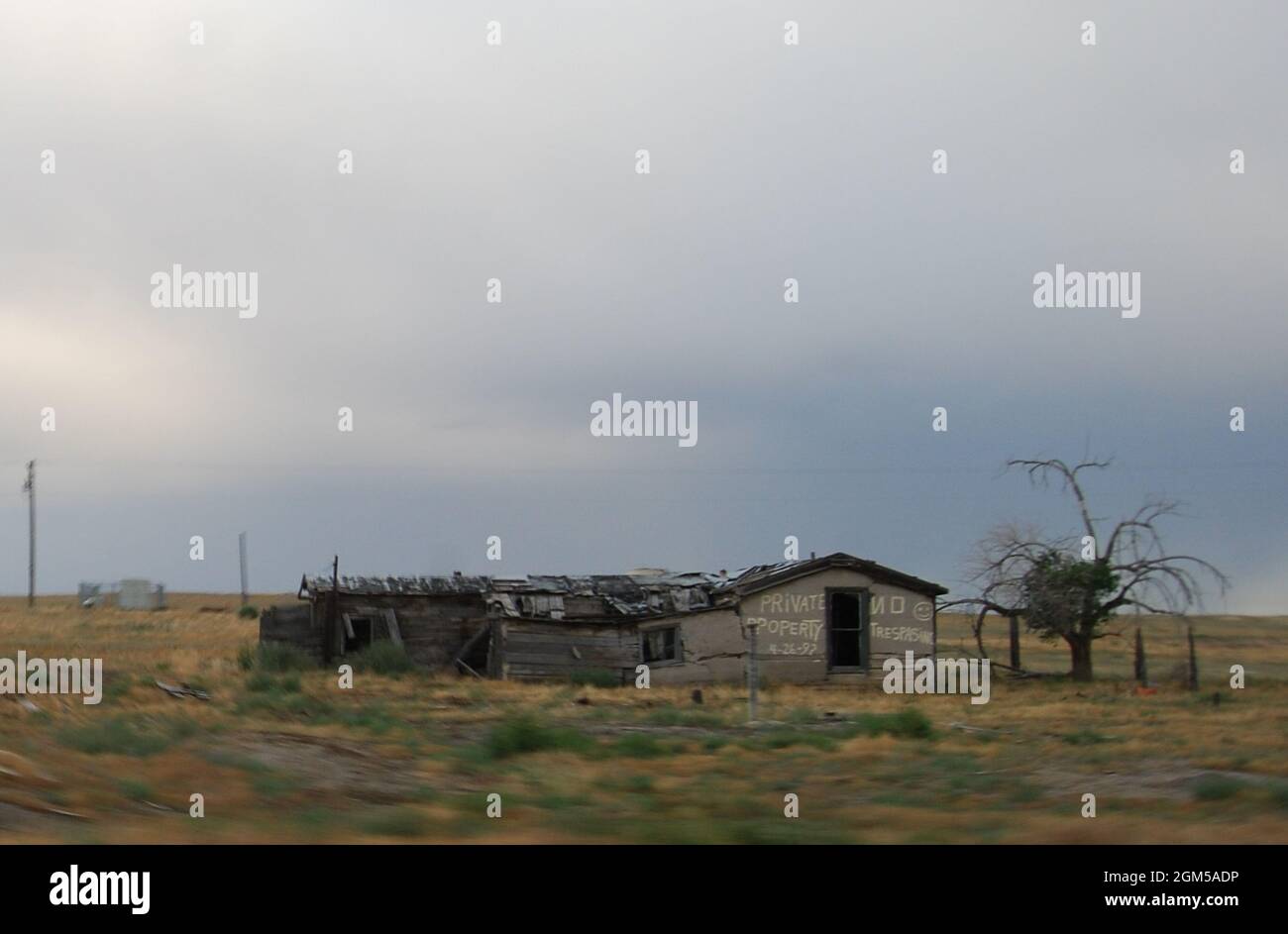 No Trespassing, Nevada Stock Photo - Alamy