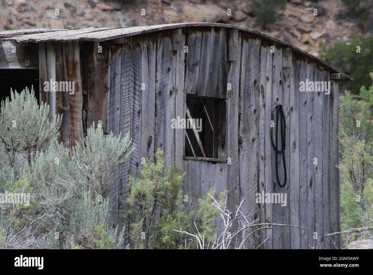 Ruins of an old Army Post in Nine Mile Canyon, Utah Stock Photo - Alamy