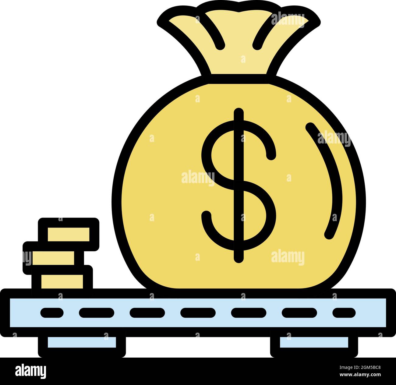 Money Corruption Logo