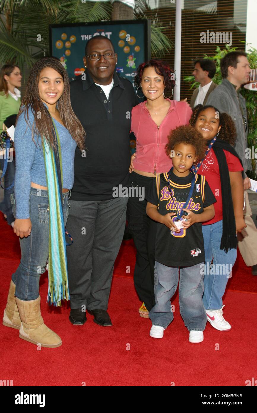 Randy Jackson and Family 11/08/03 "The Cat in the Hat" Premiere at ...