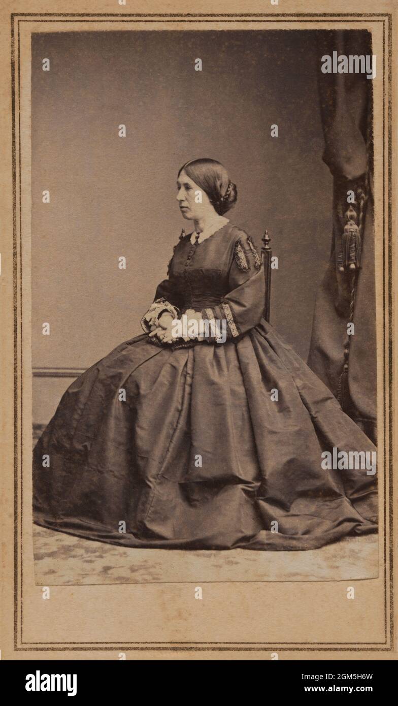 Julia Dent Grant (1826-1902), U.S. First Lady and wife of U.S ...