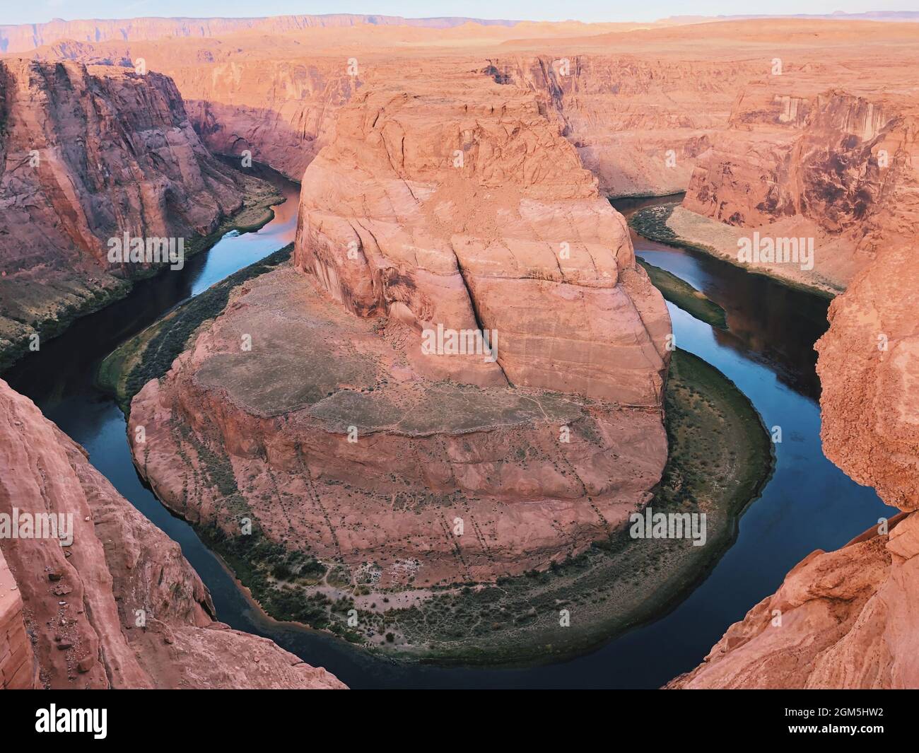 Landscape of the Colorado River in the Glen Canyon National ...