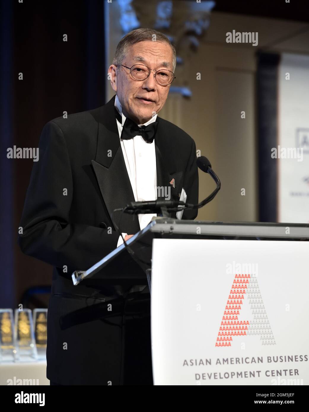 AABDC President John Wang speaks at the Asian American Business ...