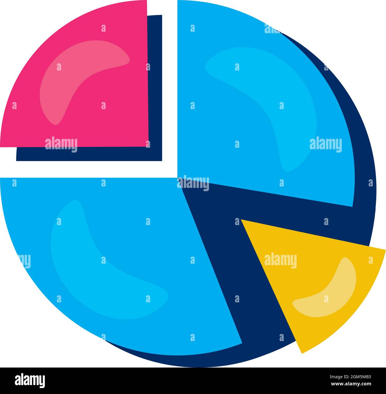 infographic and analysis pie chart Stock Vector Image & Art - Alamy