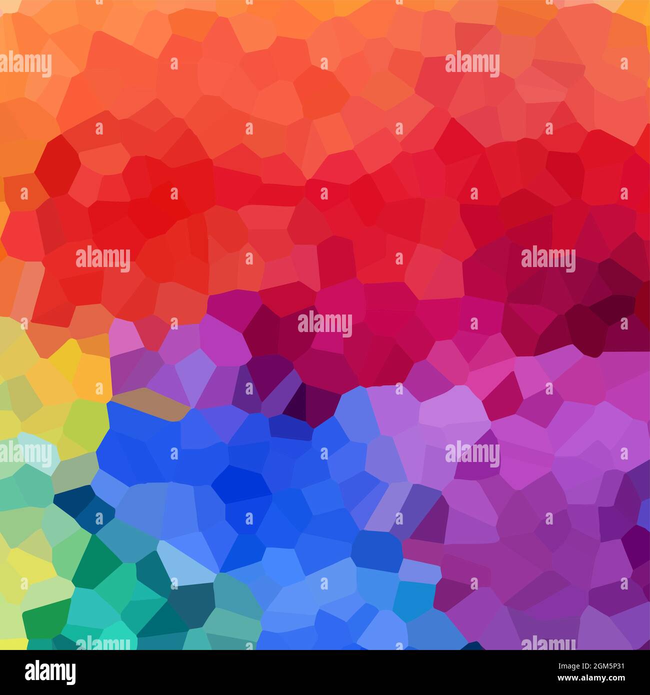 Multi-colored mosaic. Rainbow background. Vector illustration Stock ...