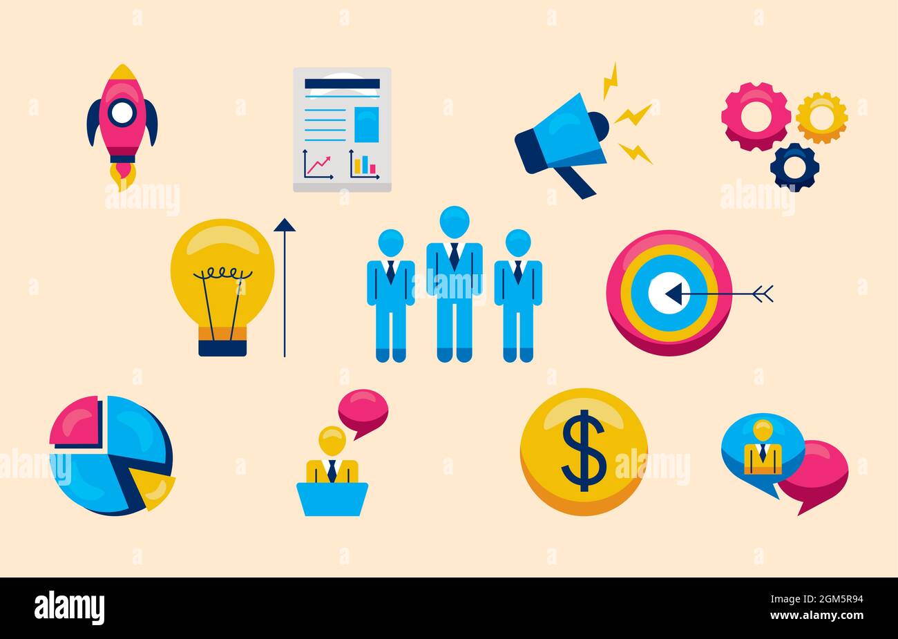 smb symbol set on white background Stock Vector Image & Art - Alamy