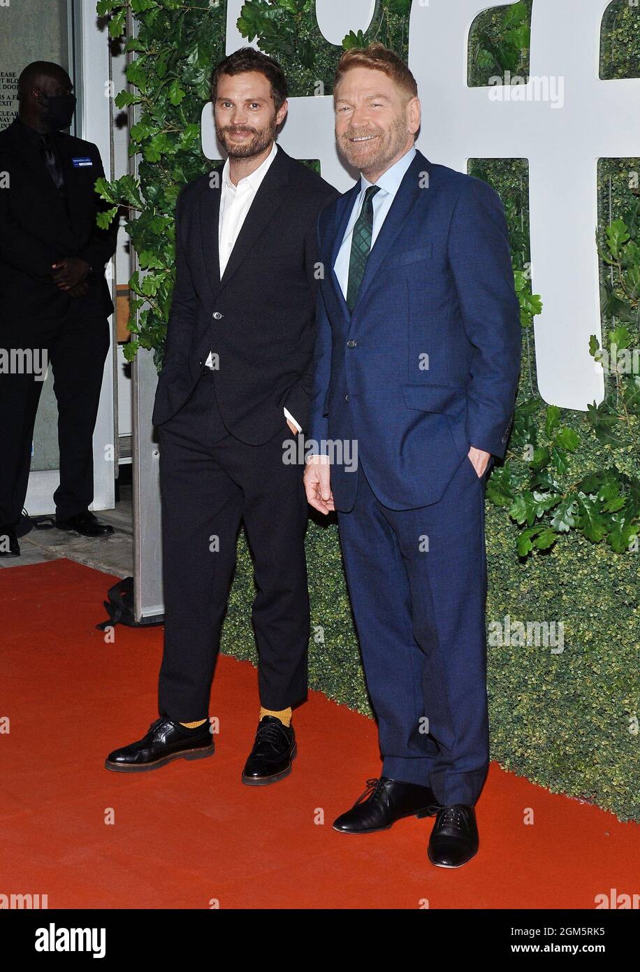 12 September 2021 - Toronto, Ontario, Canada - Jamie Dornan, Kenneth ...