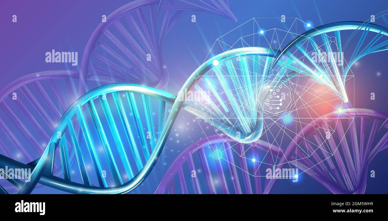 Human genomics Stock Vector Images - Alamy