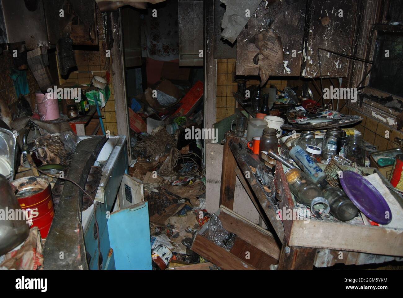 All burned out Stock Photo - Alamy
