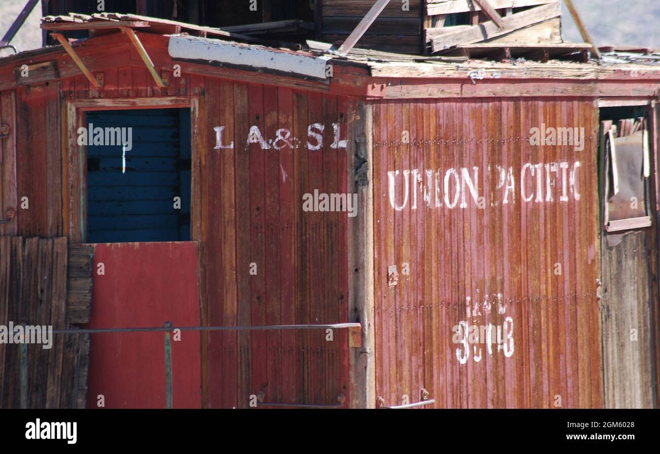 Last train out of the station Stock Photo - Alamy