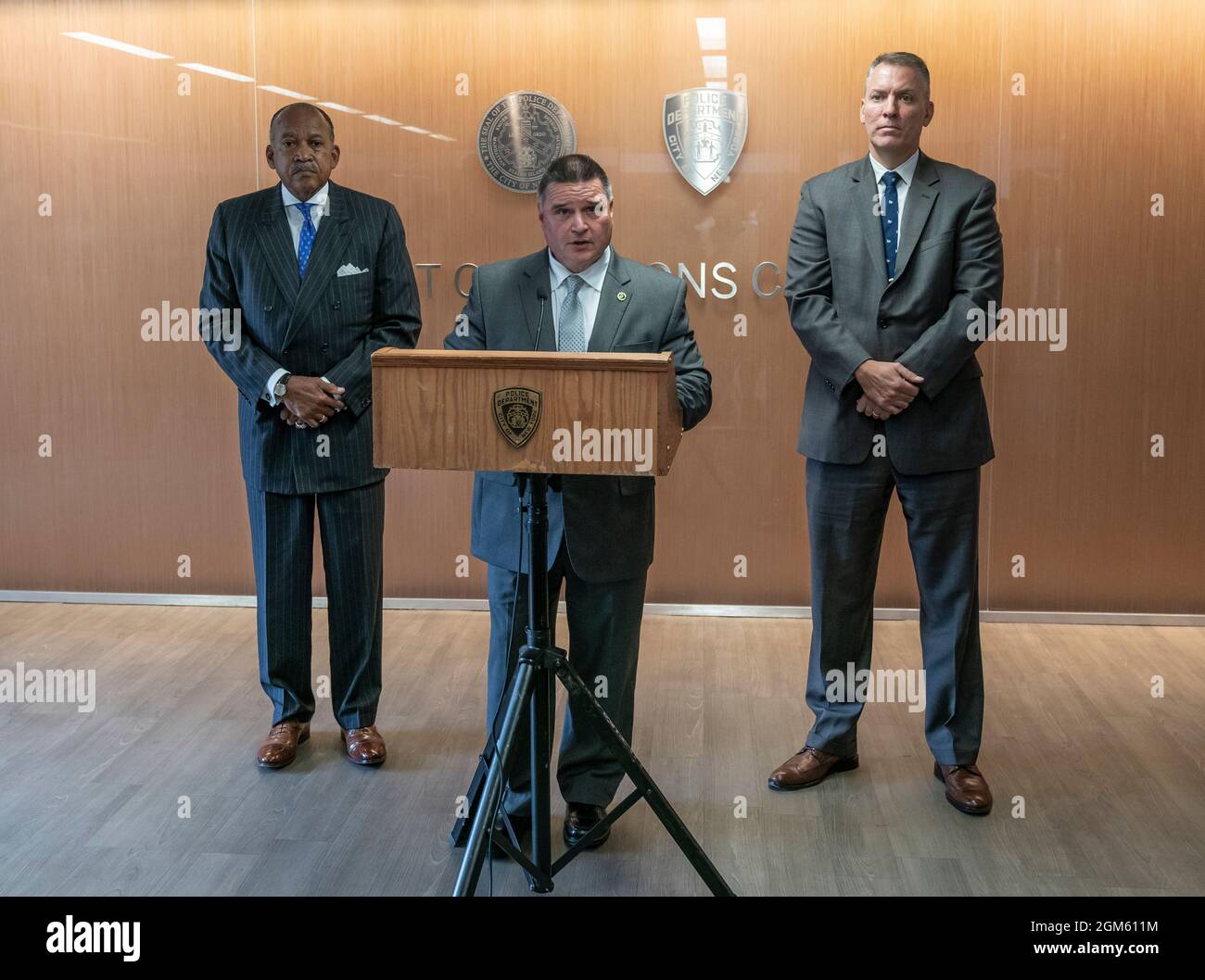 New York, NY - September 16, 2021: NYPD Chief of Detectives James Essig ...