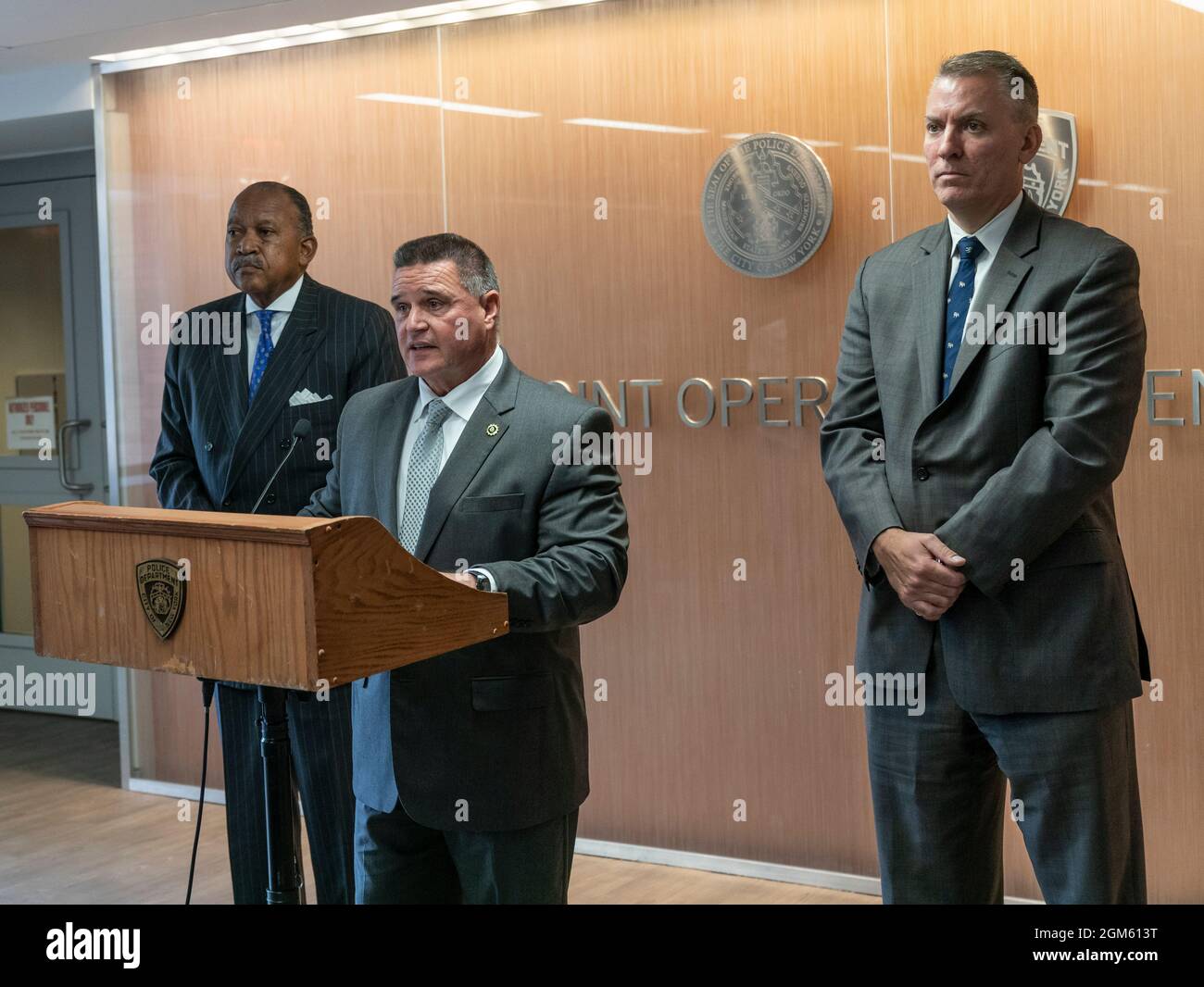 New York, NY - September 16, 2021: NYPD Chief of Detectives James Essig ...