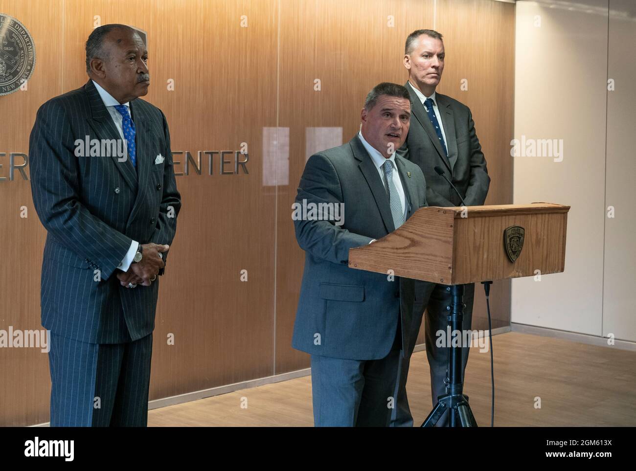New York, NY - September 16, 2021: NYPD Chief of Detectives James Essig ...